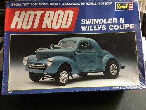 Revell Hot Rod Swindler II 1941 Willys Coupe 1/25 Scale Car Model Kit ...
