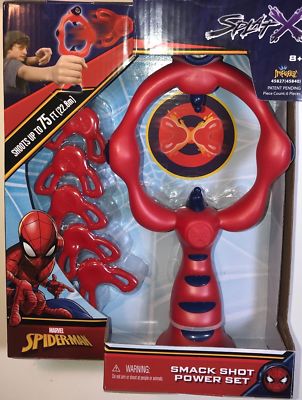 Marvel Spider-man Smack-Shot Power Set Splat X Red | eBay