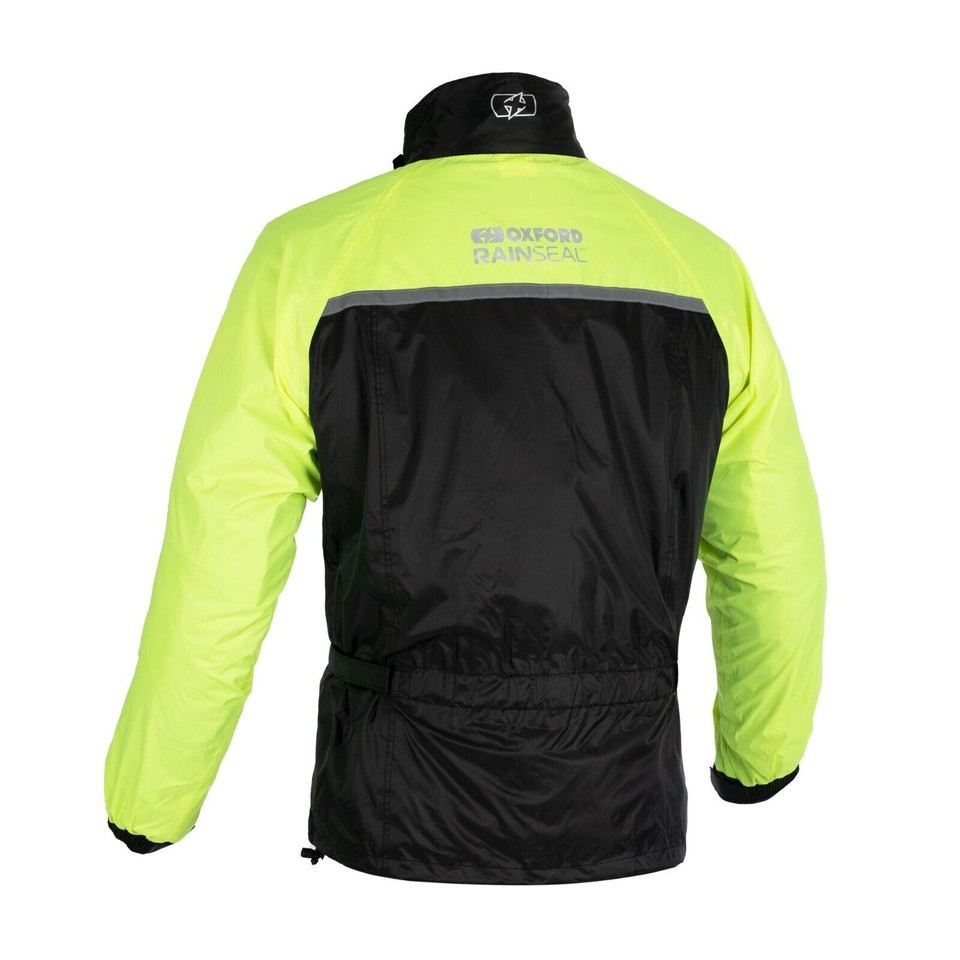 Oxford Rainseal All Weather Motorcycle Bike Waterproof Over Jacket ...