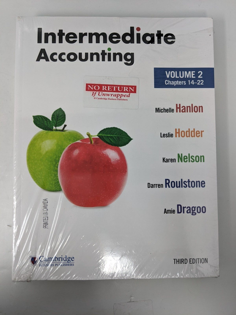 Intermediate Accounting, Volume 2 by Leslie Hodder, Amie Dragoo ...