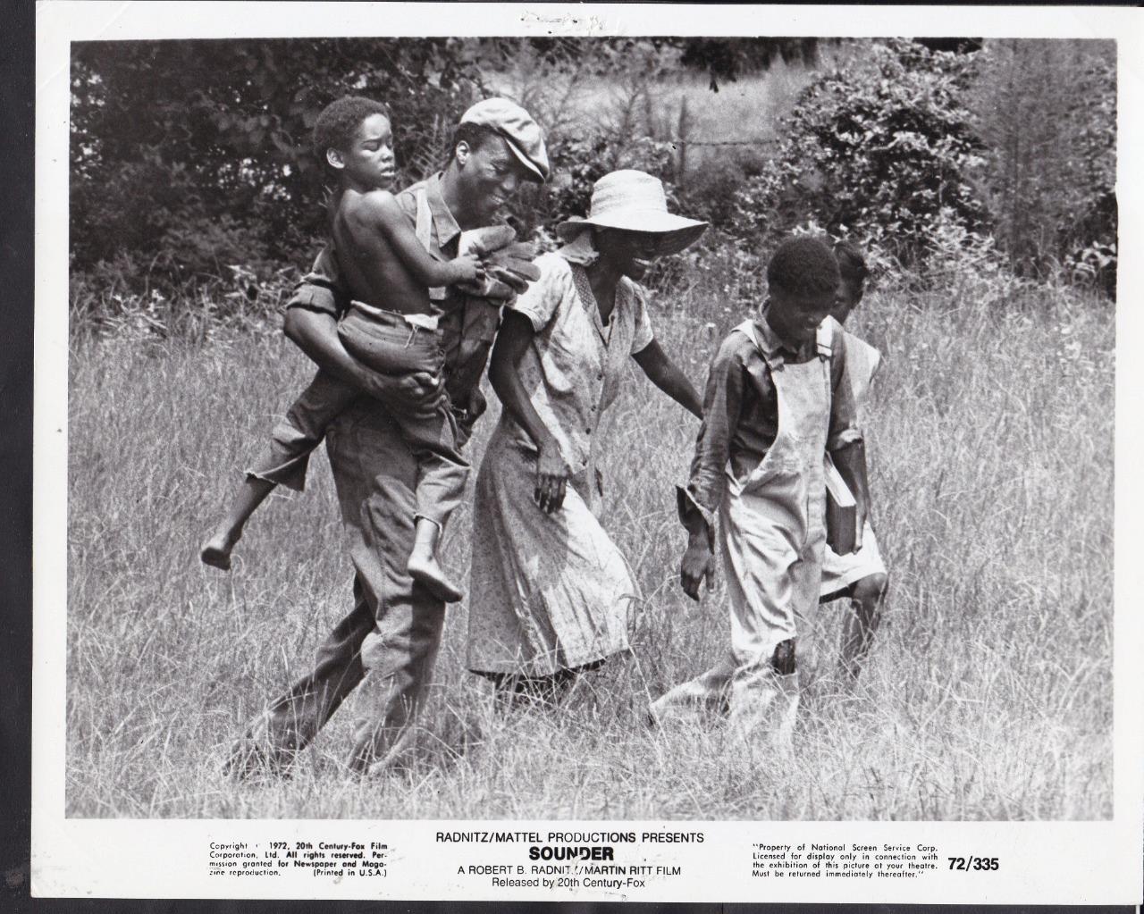 Cicely Tyson Paul Winfield Kevin Hooks in Sounder 1975 movie photo ...