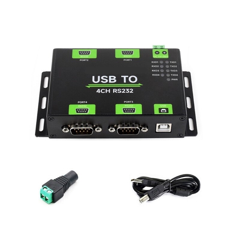 USB to RS232 Converter Original FT232RNL Chip, Industrial Isolation USB 4 Way | eBay