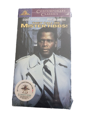 They Call Me Mister Tibbs! VHS 1970, 1999 Release Starring Sidney ...