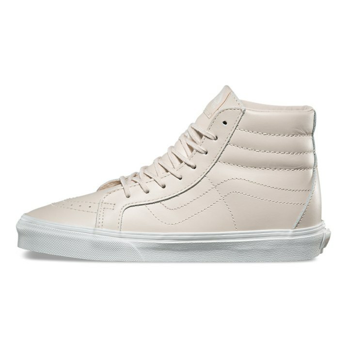 Vans Sk8 Hi Leather MoonBeam Women's 9.5 | eBay