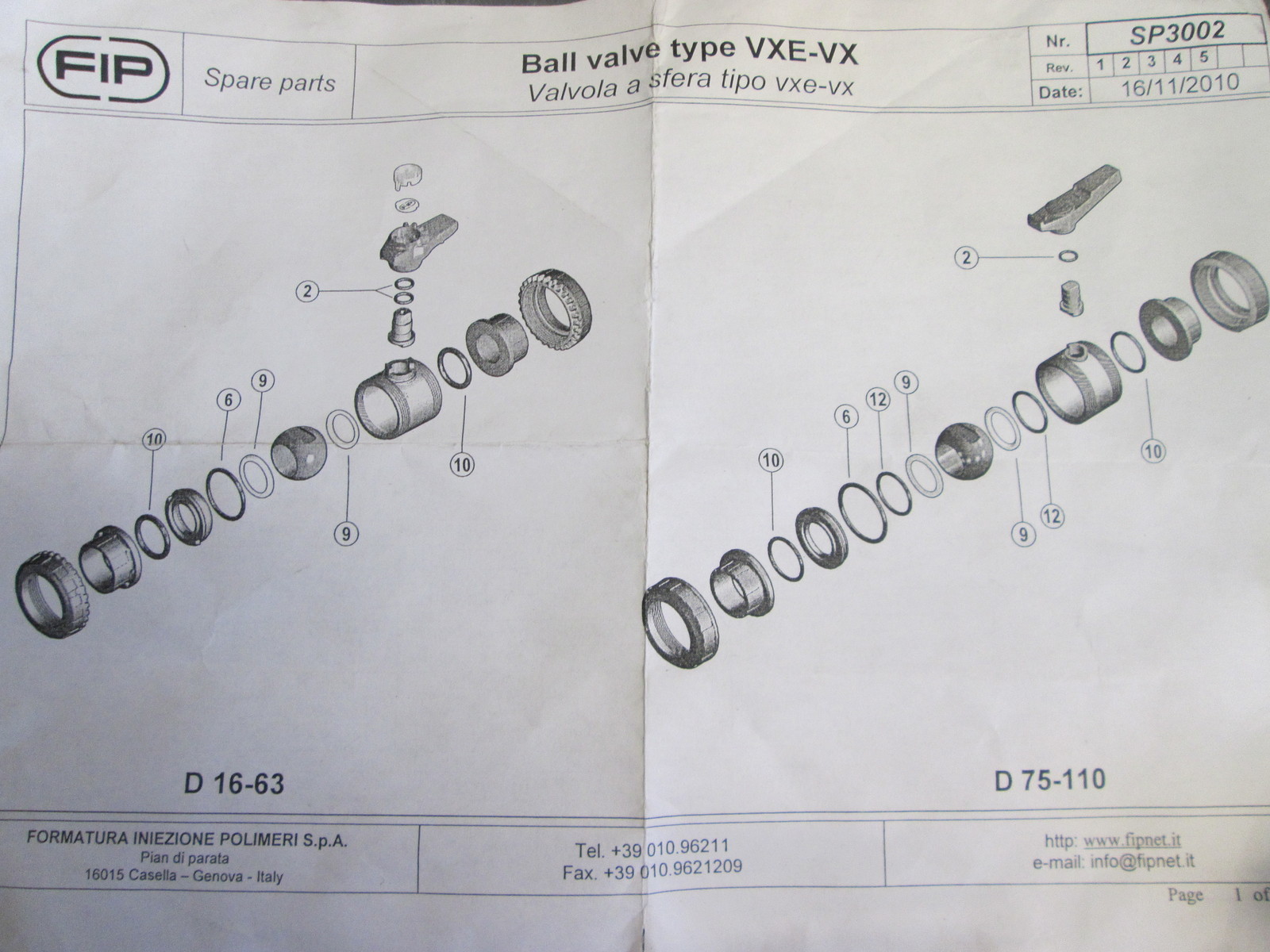IPEX SEALING SET VX4" EPDM O-RING GASKET RING KIT SVX020QQ SETVX110E ...