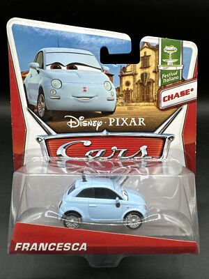 2012 Disney Cars BLUE CHASE FRANCESCA 6/10 Rare FREE SHIPPING FESTIVAL ...