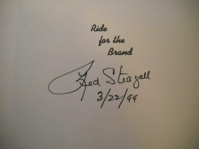 Ride for the Brand by Red Steagall (2000, Hardcover) for sale online | eBay