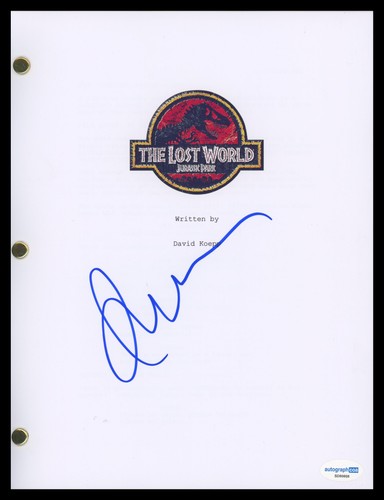 Julianne Moore "The Lost World: Jurassic Park" SIGNED Script Screenplay ...