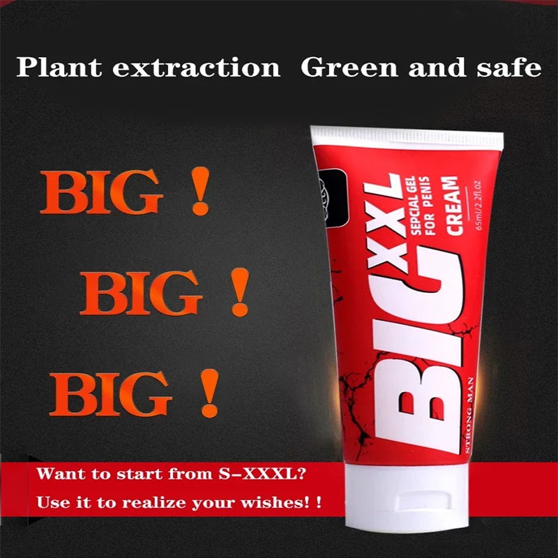 65ML Natural Enlarger Cream Male Big Thick Growth Faster Enhancement ...