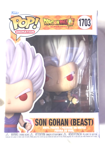Funko Pop! Dragonball Super Hero #1703 Son Gohan(Beast) Vinyl Figure ...