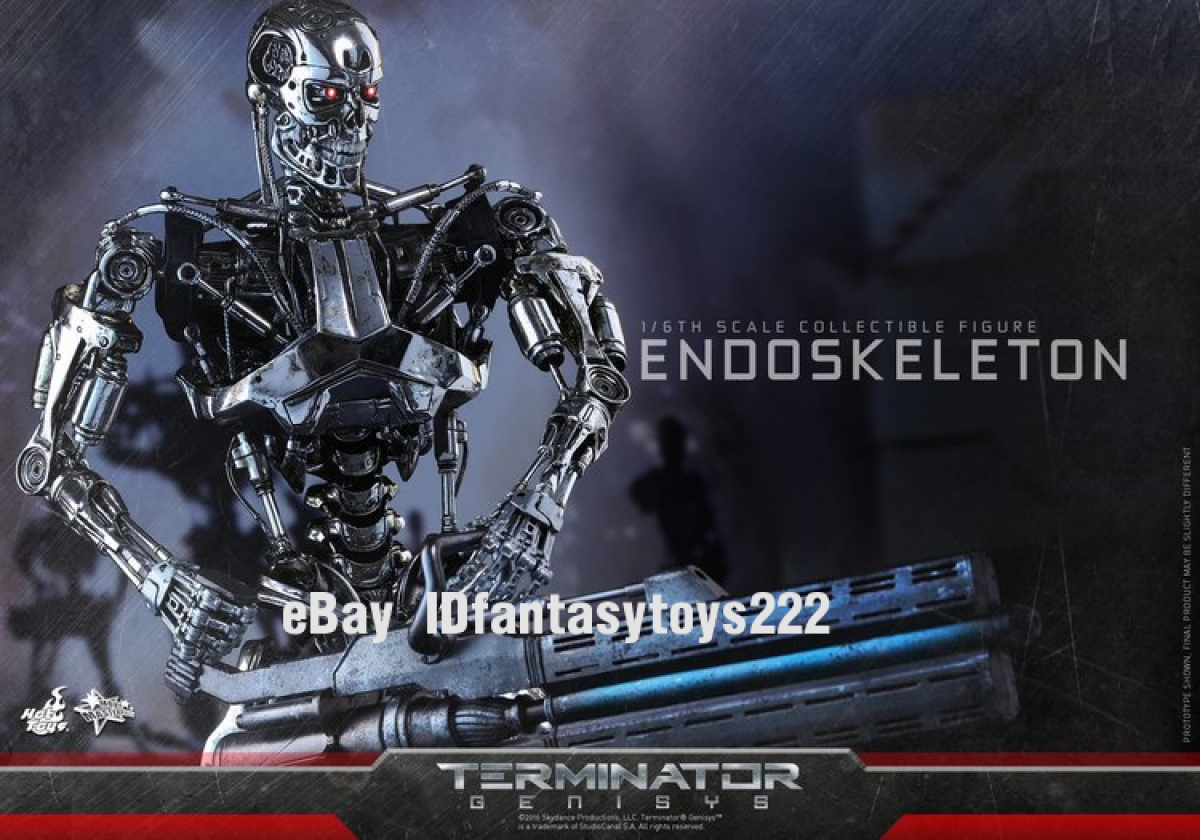 HotToys MMS352 Terminator Genisys Endoskeleton 1/6 Action Figure INSTOCK | eBay