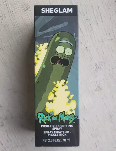 Sheglam X Rick And Morty PICKLE RICK Setting Spray Facial Mist New In ...