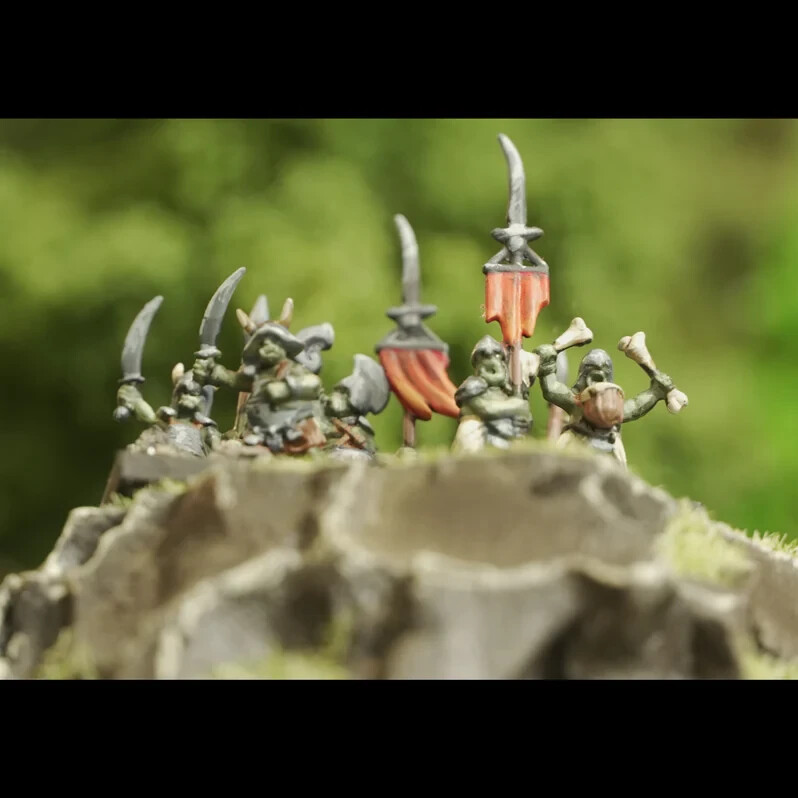 Grand Battle Scale | Classic Fantasy Battles | Orc Horde | 10mm Single ...