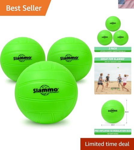Official Slammo Game Balls 3-Pack - Ideal for Competition & Athletic ...