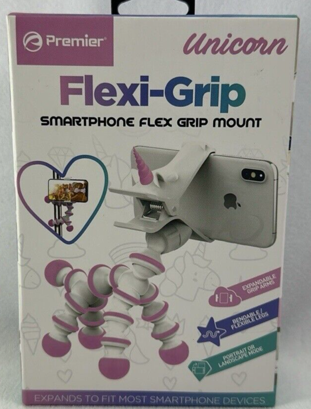 Premier Unicorn Smartphone Flexi-Grip Mount Phone Holder Flex Grip PInk | eBay