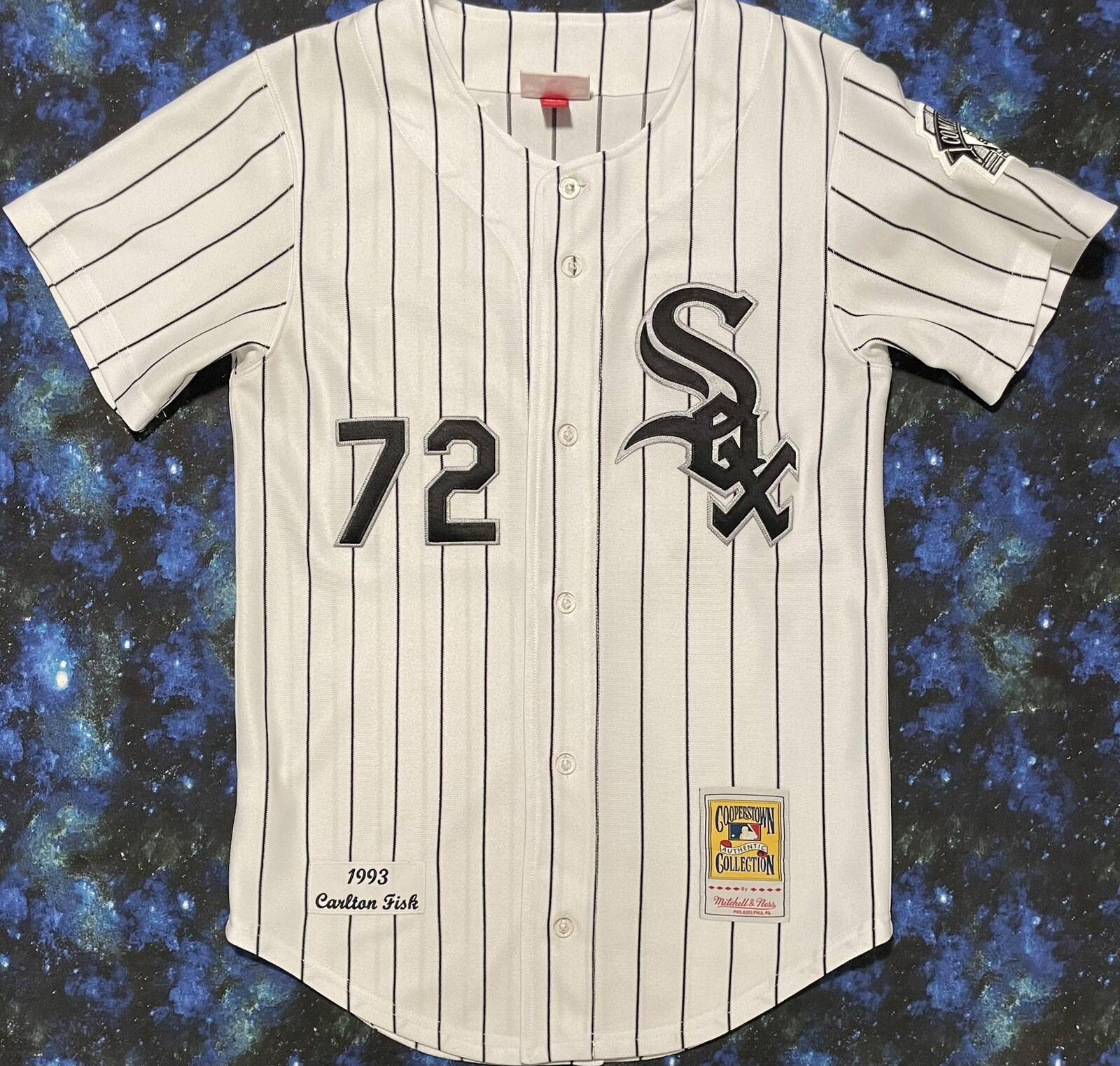 Authentic Mitchell & Ness MLB White Sox Carlton Fisk Baseball Jersey | eBay