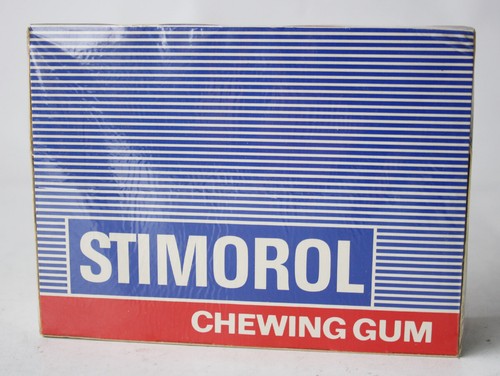 ULTRA RARE VINTAGE 70'S SEALED STIMOROL CHEWING GUM BOX DANDY DENMARK ...