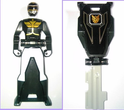 Japan Power Rangers Ranger Key Gokaiger Goseiger Goseiblack R-187 | eBay