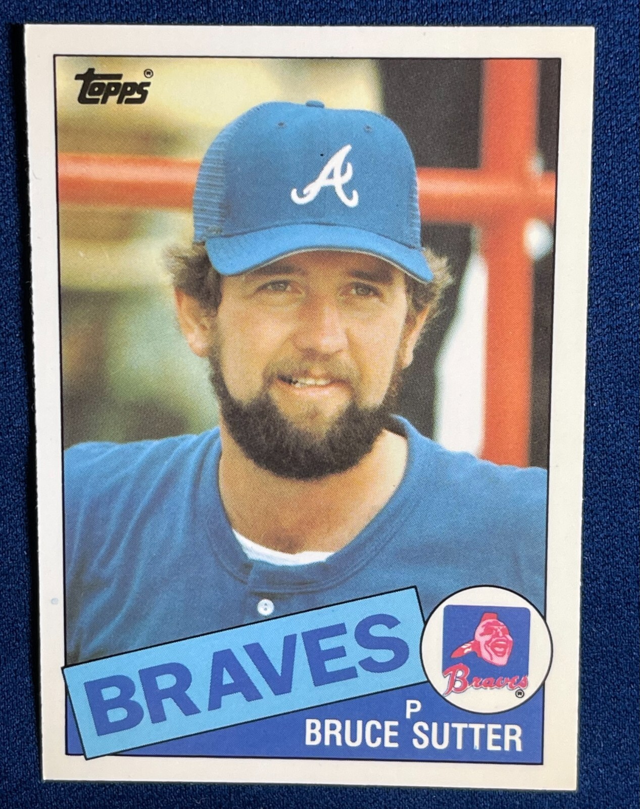 1985 TOPPS TRADED "TIFFANY" #115T BRUCE SUTTER (ATLANTA BRAVES ...