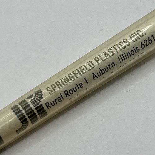 VTG Ballpoint Pen Springfield Plastics Auburn IL | eBay