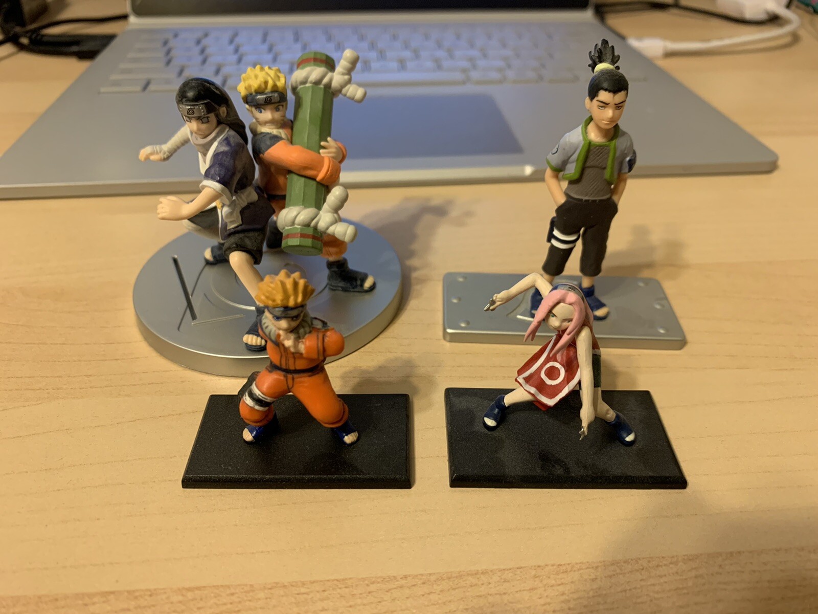 Small Naruto Toy Figure Figures Set Sakura Shikamaru Neji | eBay