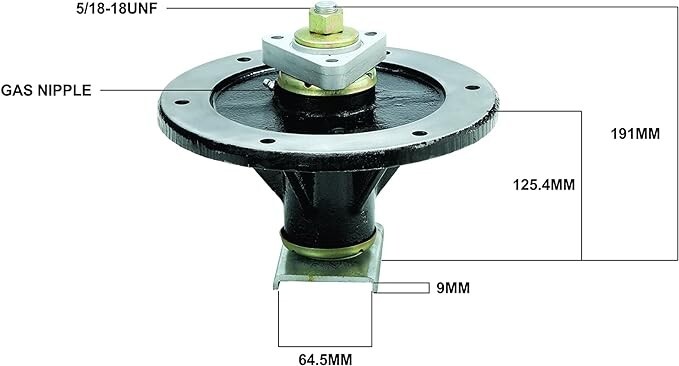 3Pack Mower Deck Spindle Assembly 106-3217 119-8599 For Toro 60" Z553 ...
