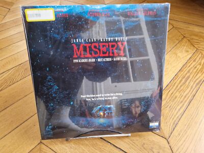 Misery The 1990 Laserdisc LD NTSC SA hriller 7777 | eBay