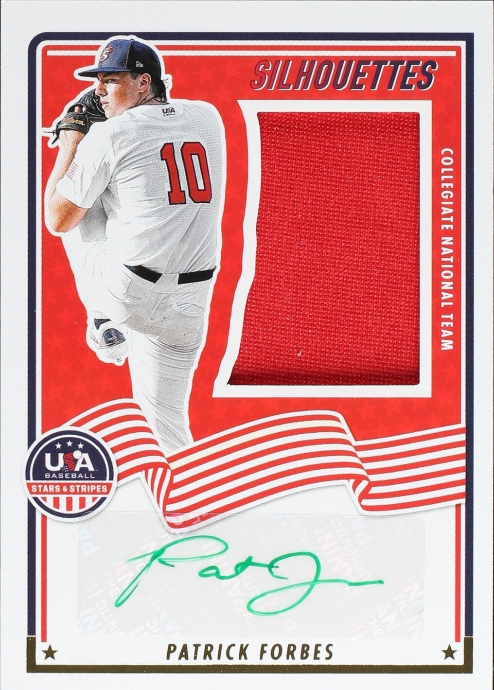 2025 Panini Stars and Stripes - USA Signatures Silhouettes Patrick ...