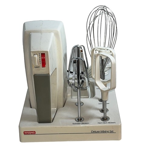 Waring Complete Mixing System 6 Speed Mixer And Attachments Vintage ...