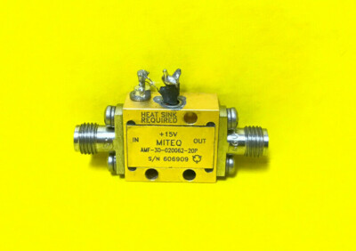 Amplifiers - Miteq Amplifier