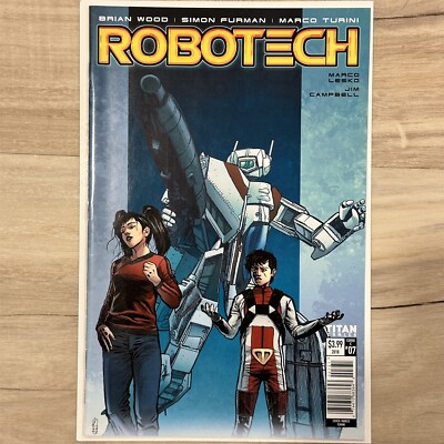 ROBOTECH #7 TITAN COMICS COVER C VARIANT MARCO TURINI VERITECH COVER ...