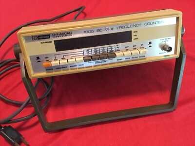 BK precision Dynascan corporation 1805 80MHz Frequency Counter - SEE ...