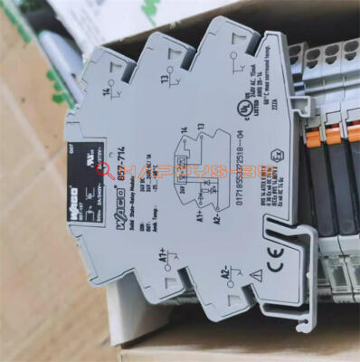 1set NEW 857-167 Relay with 857-714 WAGO Socket Solid State Relay ...