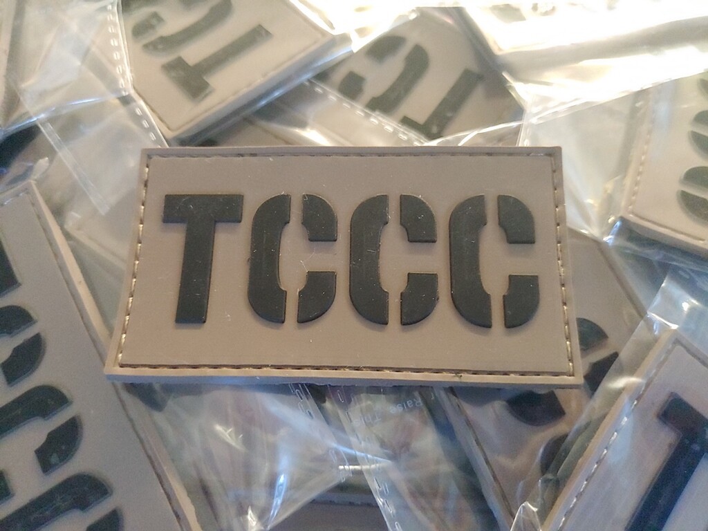 TACTICAL COMBAT CASUALTY CARE (TCCC) 2D PVC PATCH - COYOTE | eBay