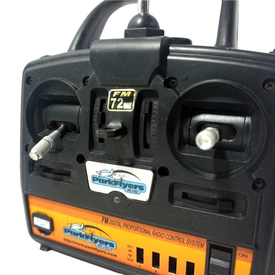 Park Flyer R/C FM Digital Proportional Radio Control System Controller ...