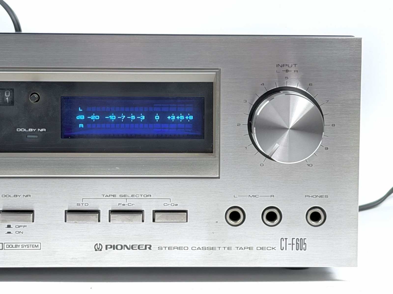 Pioneer CT-F605 Cassette Deck Vintage RARE - UNTESTED TURNS ON | eBay