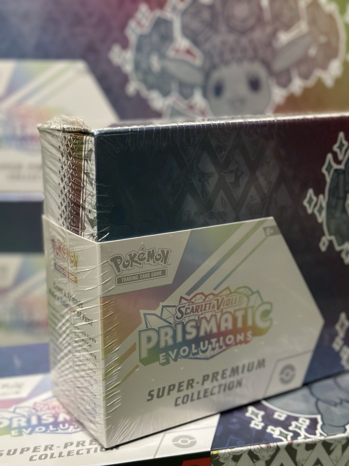 Pokemon TCG Prismatic Evolutions Super Premium Collection Sealed - SPC ...