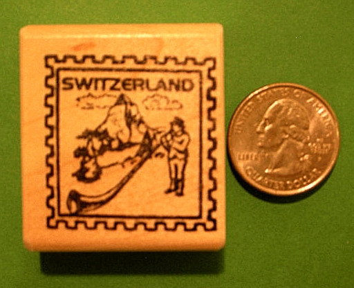 Country and Continent Passport Stamp Frame Rubber Stamps, wood mtd ...