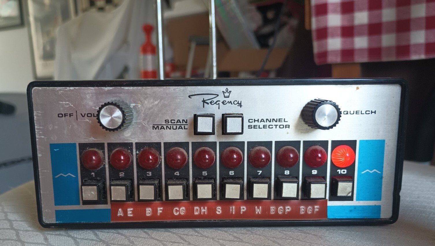 Vintage Regency Monitoradio / Scanner. Ten Channels. | eBay