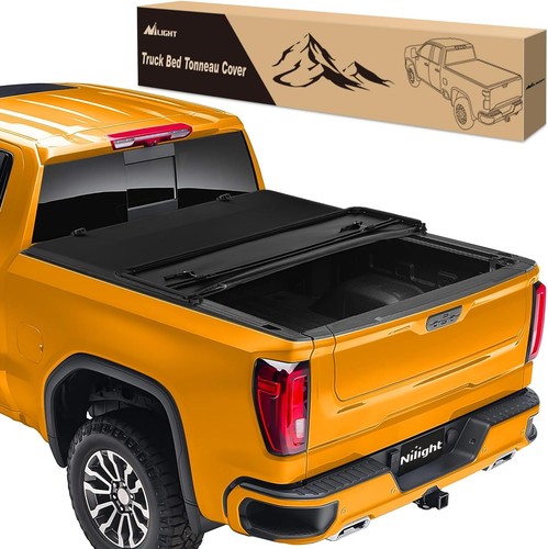 Nilight Truck Bed Cover for Chevy Silverado 1500/GMC Sierra 1500 2007 ...