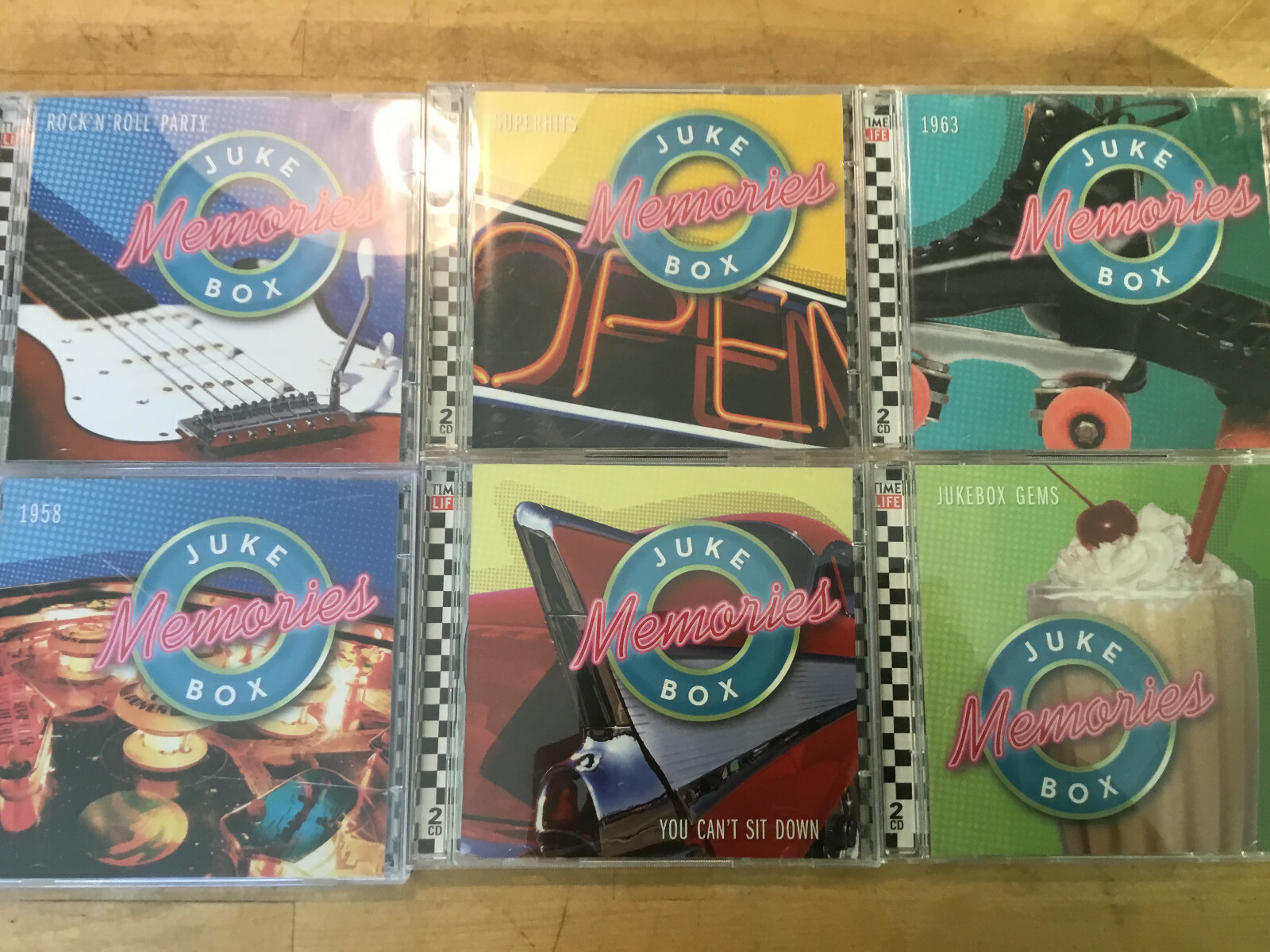 TIME LIFE - Juke Box Memories JUKEBOX [12 CD] TL 1963 Rock N Roll Party ...