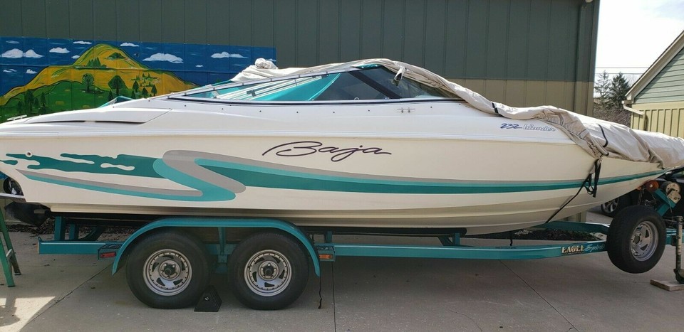 BAJA BOAT BOATS DECAL DECALS STICKER HULL 30 color choices MSG for ...