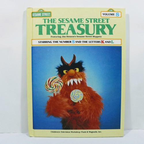 1983 Book Sesame Street Treasury Volume 8 | eBay
