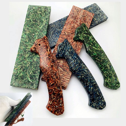 Colorful Knife Handle Material Resin Scales Slab Crafts Blanks Making ...