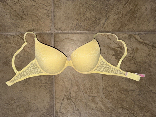 VICTORIA'S SECRET PINK WEAR EVERYWHERE PUSH-UP BRA WOMENS SIZE 32D | eBay