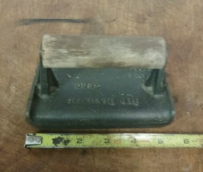 Antique Vtg Red Devil Concrete Finishing Tool Sanding Metal Wood ...
