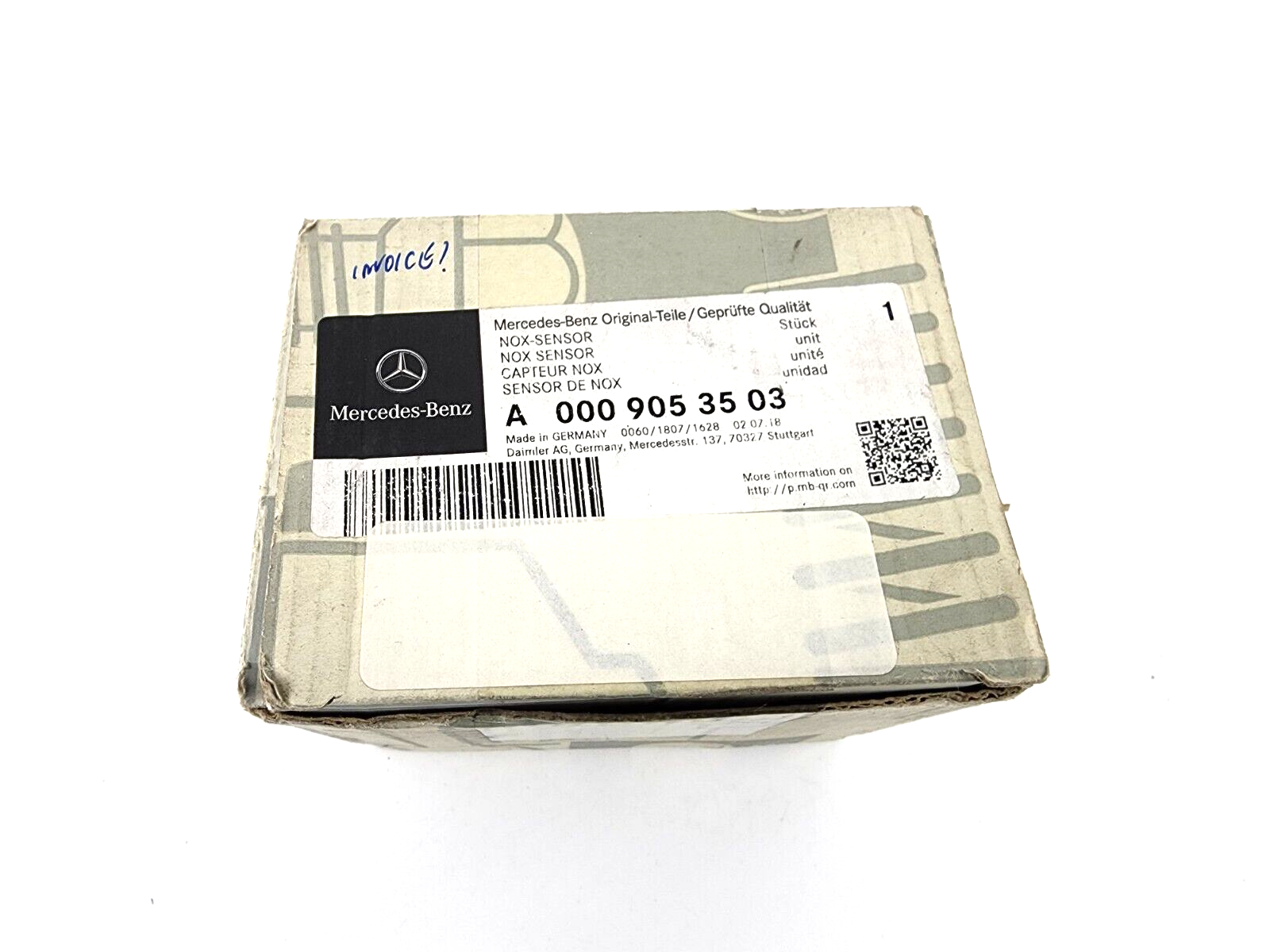 Genuine Mercedes NOx Sensor Upstream Front 0009053503 Sprinter E350 ...