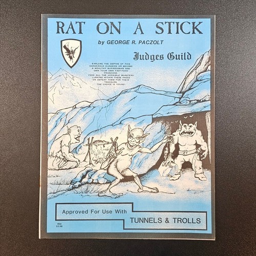 Judges Guild - Rat on a Stick - Fantasy Adventure RPG | eBay