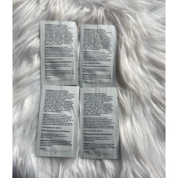 Jo Mousselli Skin Renewing Concealer Sample Bundle; Fair Neutral Beige ...