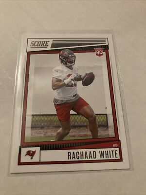 2022 Score Football #341 Rachaad White Rc Buccaneers | eBay